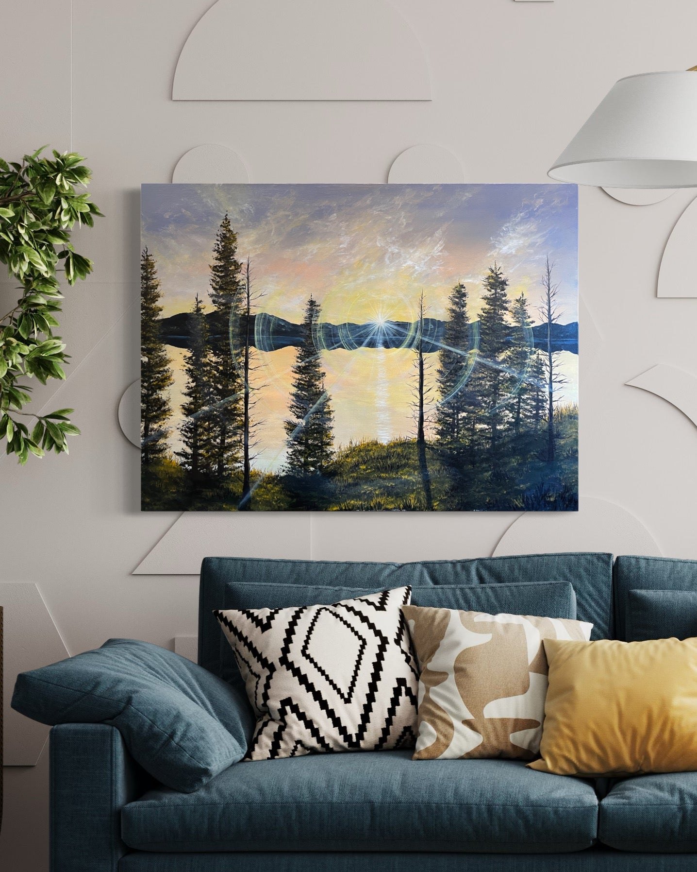 Original Landscape Paintings on Canvas – A Collection by Sunshine and ...